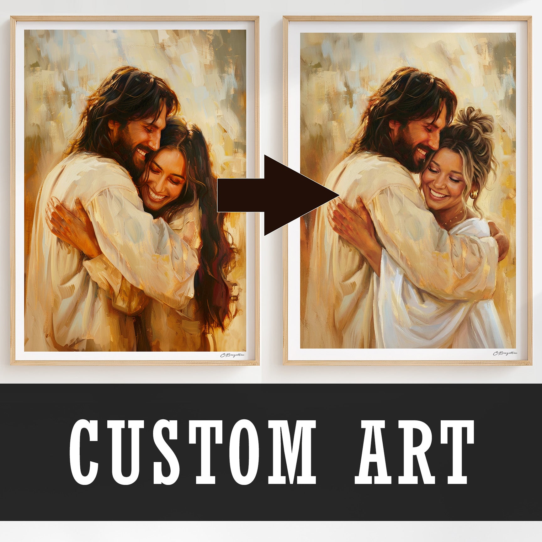 Custom & Personalized Art – The Painted Gospel
