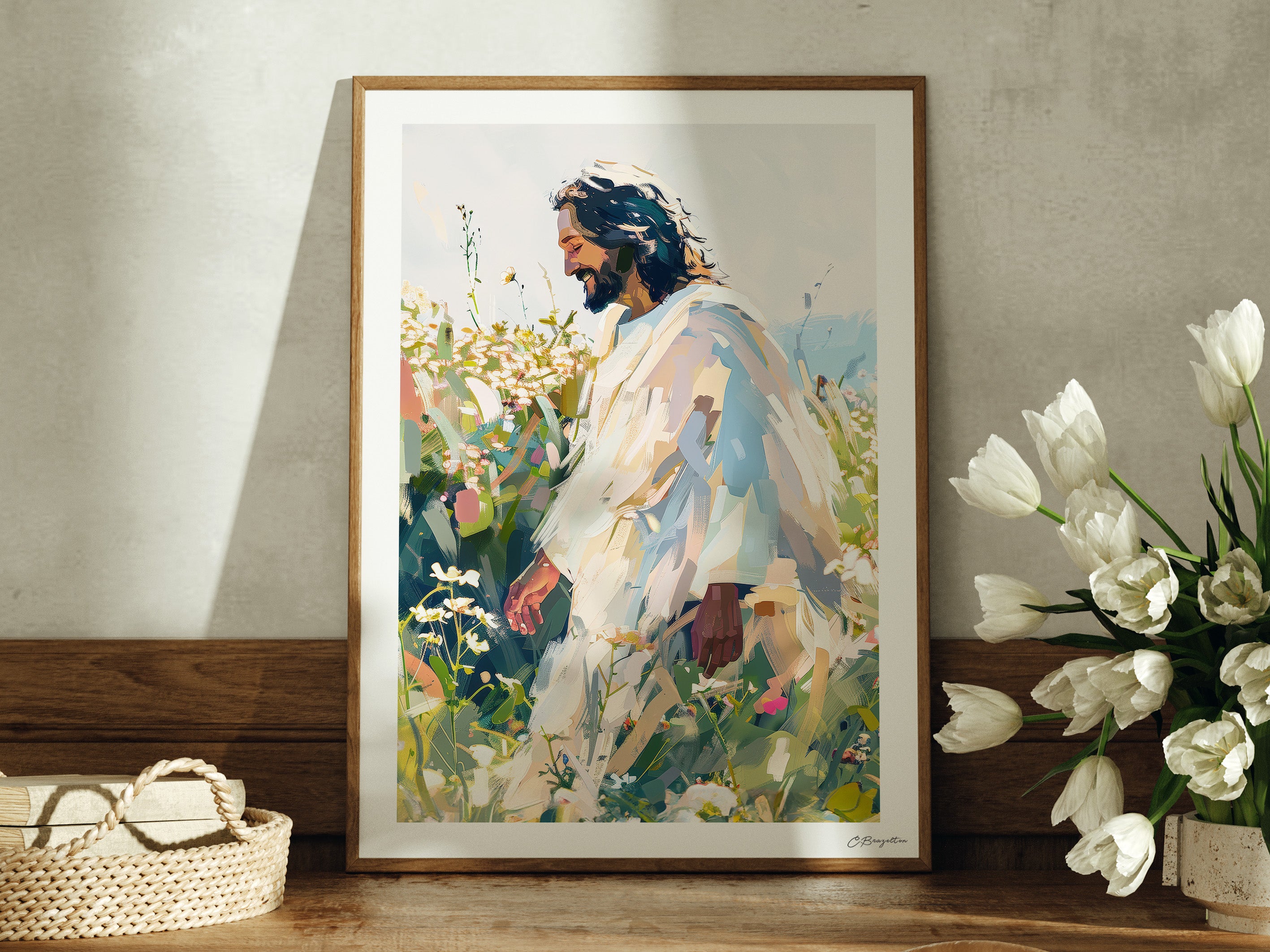 Let All Creation Rejoice | Fine Art Print – The Painted Gospel